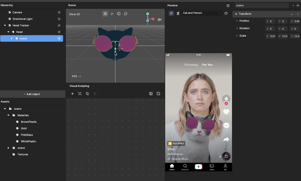 Powering 3d Effect Creation With Asset Library And Sketchfab Tiktok